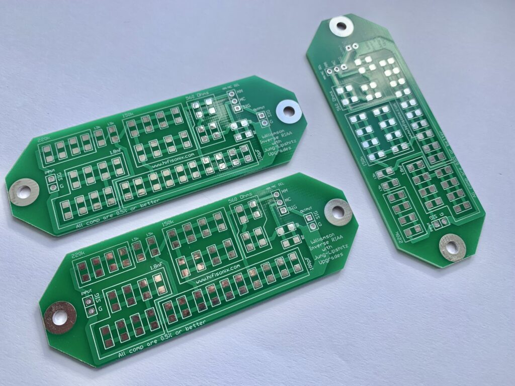 Inverse RIAA Network (IRN) PCB – hifisonix